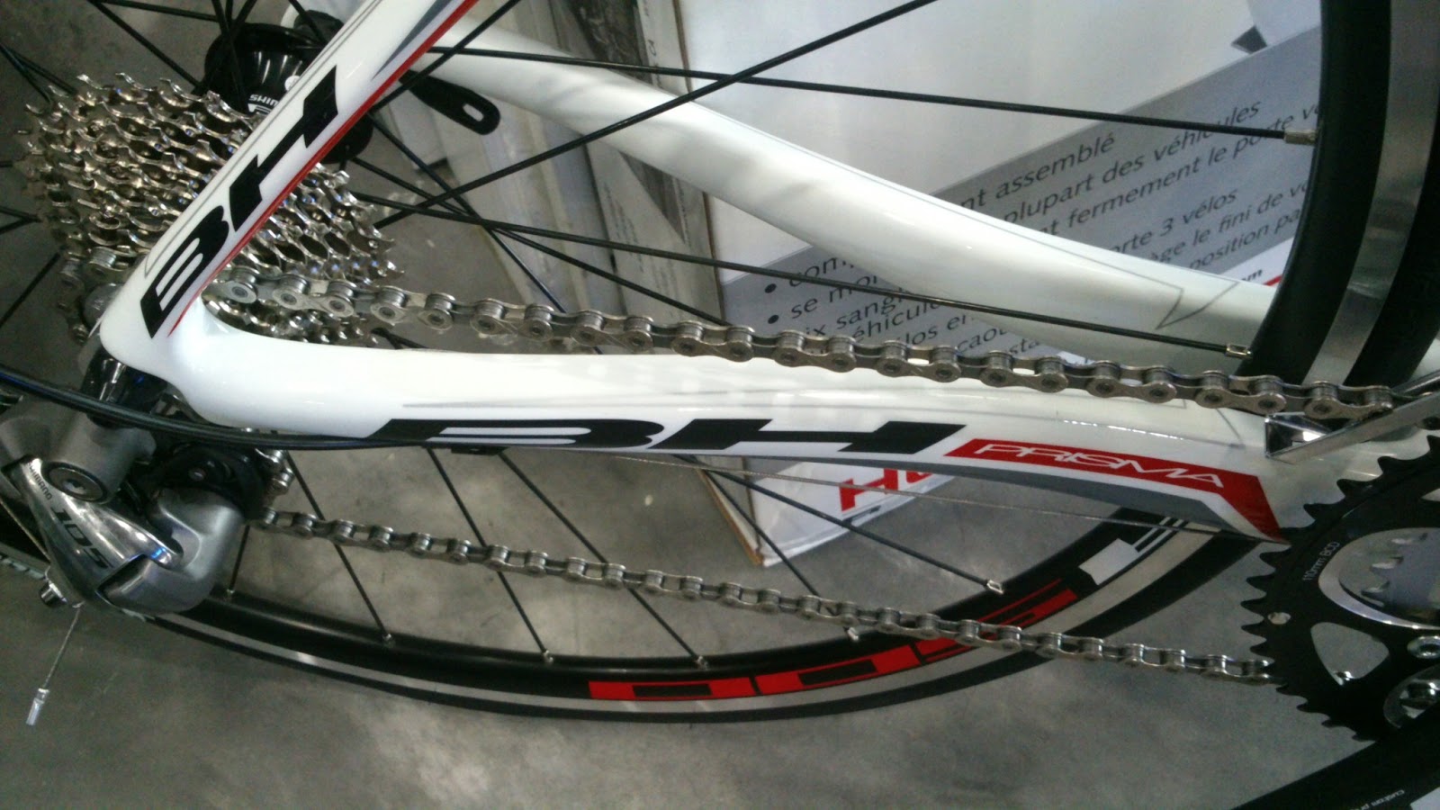 My Food Guide & Cycling Blog: BH Prisma Concept carbon road bike 2013